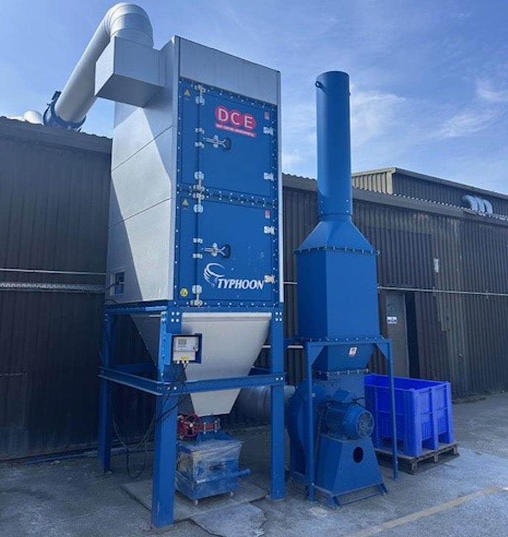 DCE Dust Extraction Enhances Air Quality at a health supplement ...