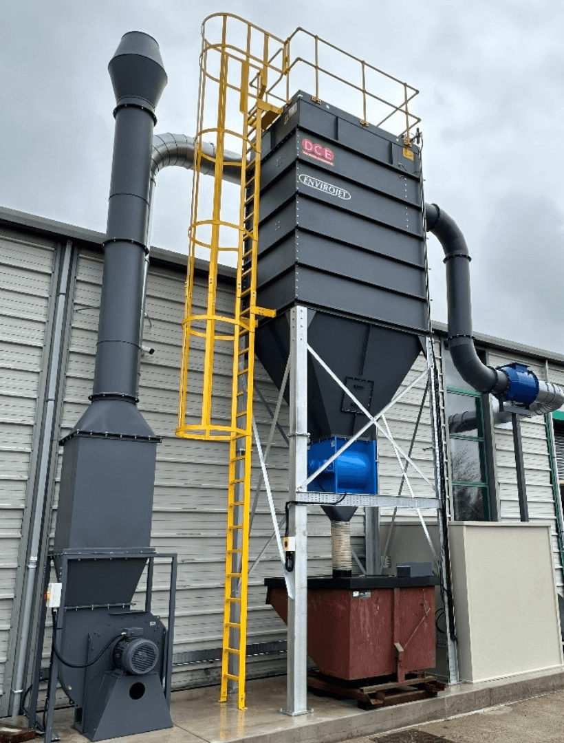 DCE Envirojet Delivers Efficient Dust Extraction for Silotank - DCE Limited