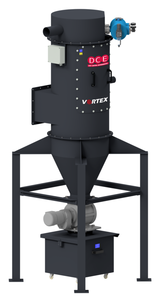 Vortex Compact Cylindrical Dust Extractor - DCE Limited