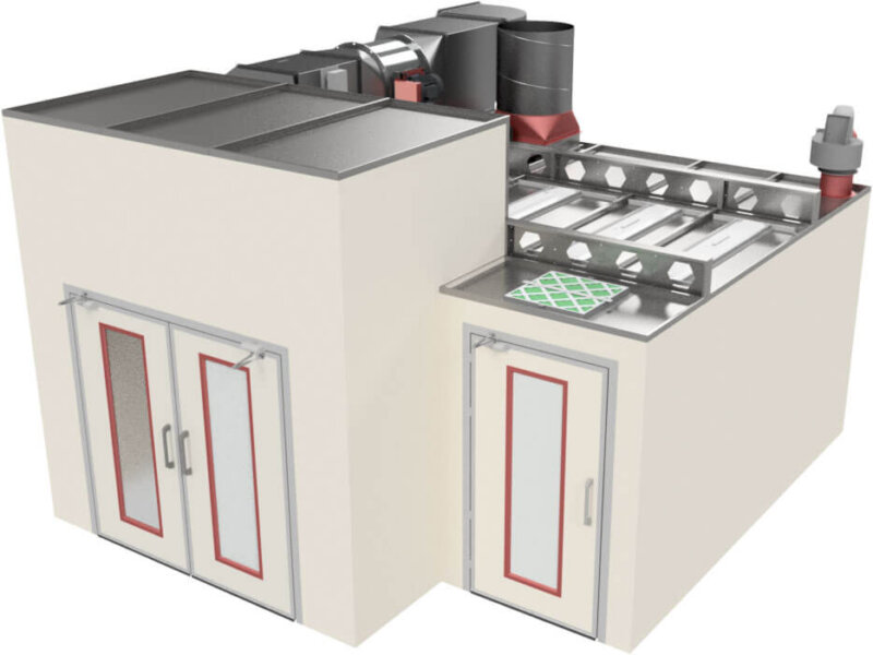Wet and Dry Filter Booths - DCE Limited
